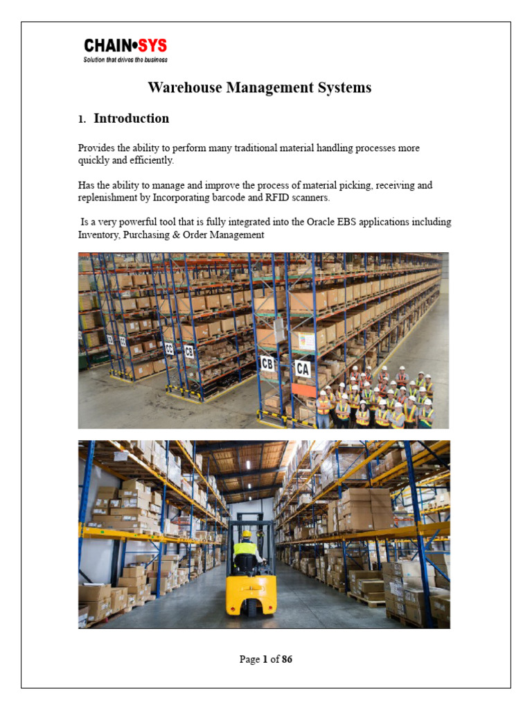 WMS Taransaction Process Flow1 | PDF | Receipt | Logistics