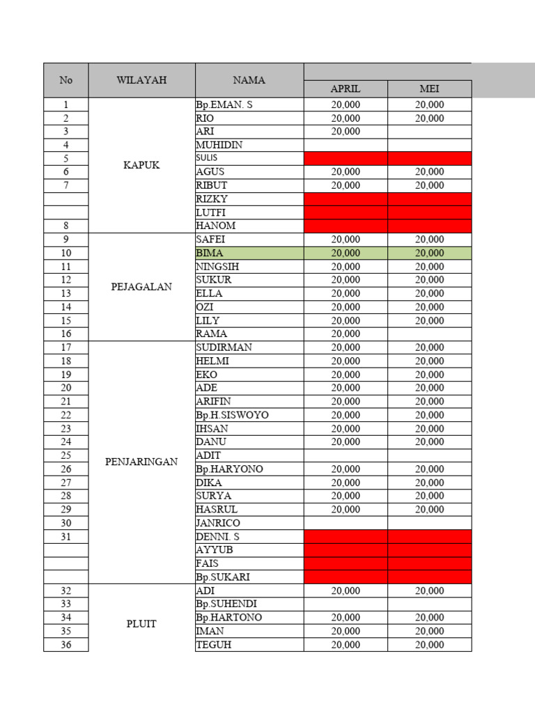 Contoh Format Kkgo Update New Report | PDF