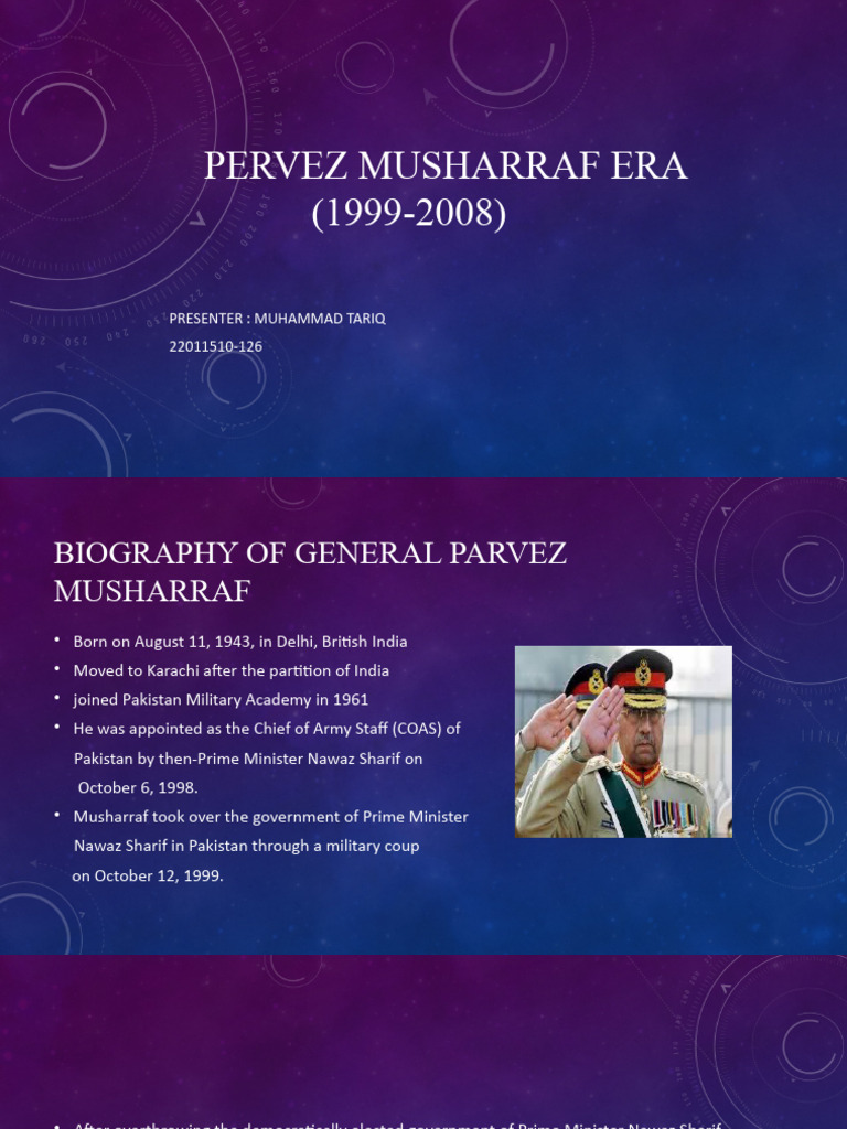 Overview of Musharraf's Era (1999-2008) | PDF | Politics