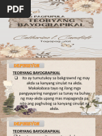 Ano Ang Bayograpikal | PDF