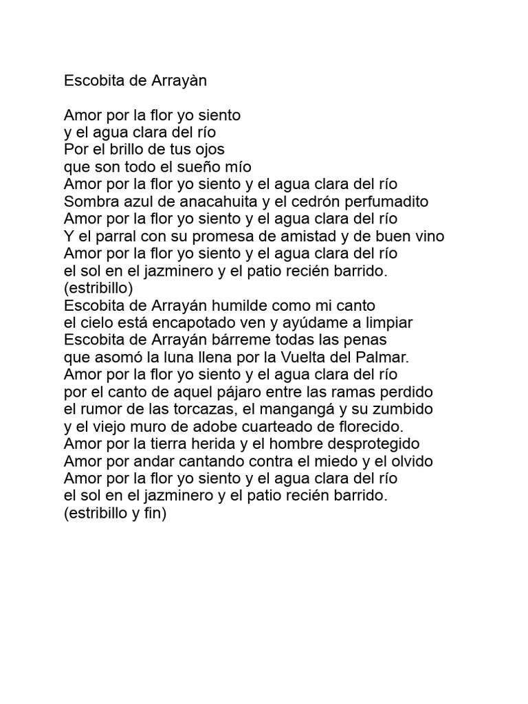 Escobita de Arrayàn | PDF | Arte | Poesía