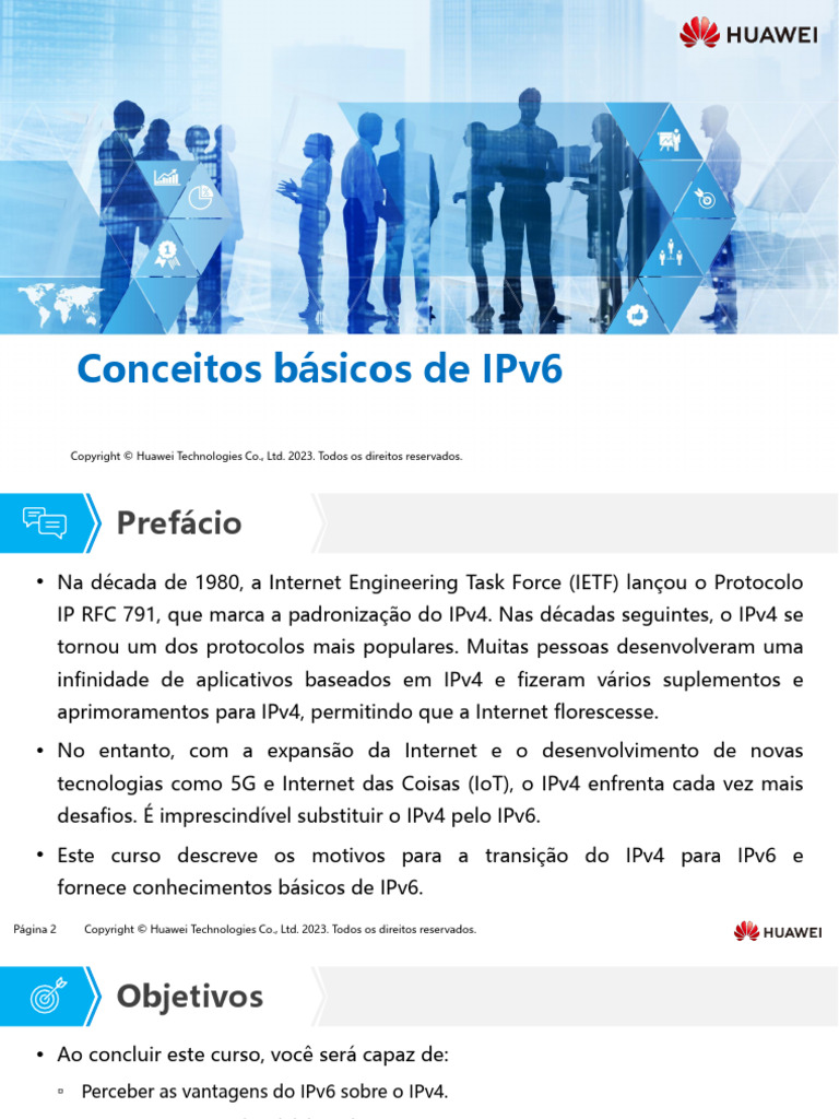 IPv6 Basics | PDF | I Pv6 | Rede de computadores