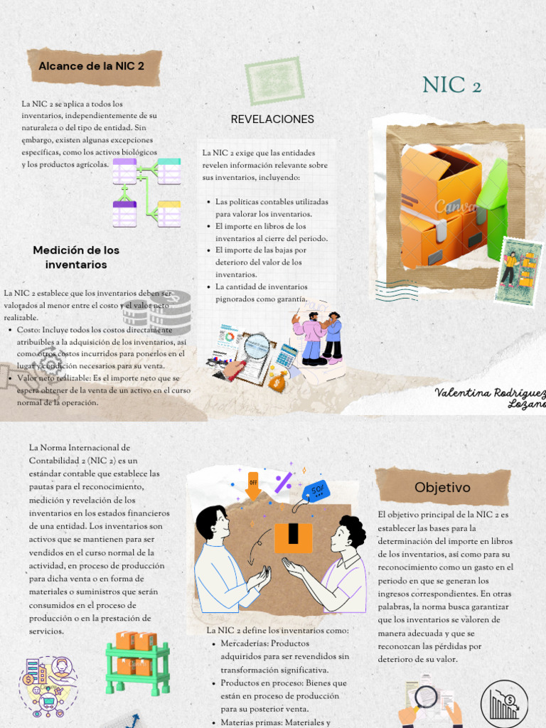 Folleto N.I.C. 2 | PDF | Contabilidad | Costo