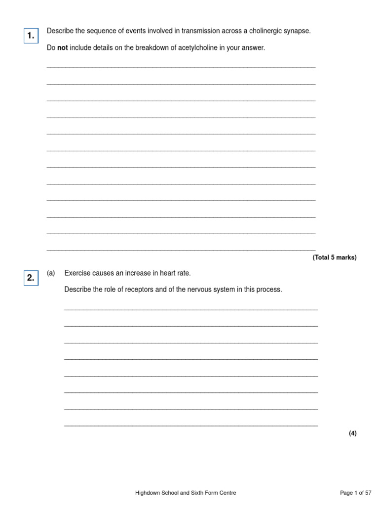 Paper 2 Extended Question Pack - Great For Key Language Across Paper 2 ...
