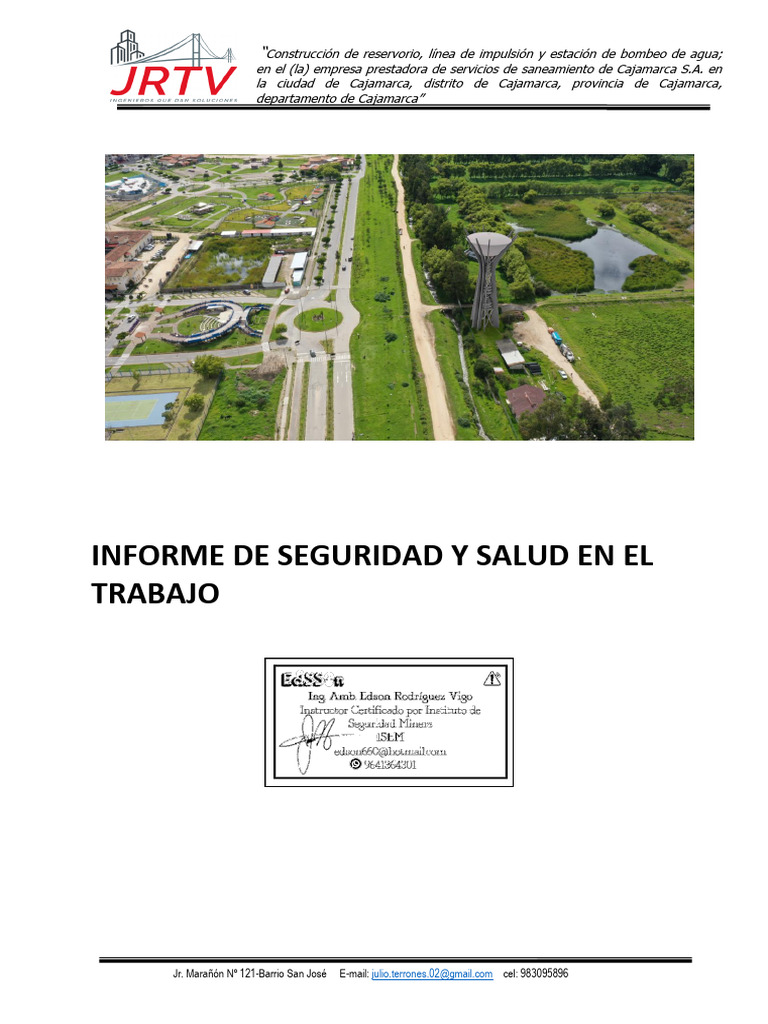 Informe SST | PDF | Saneamiento | Business