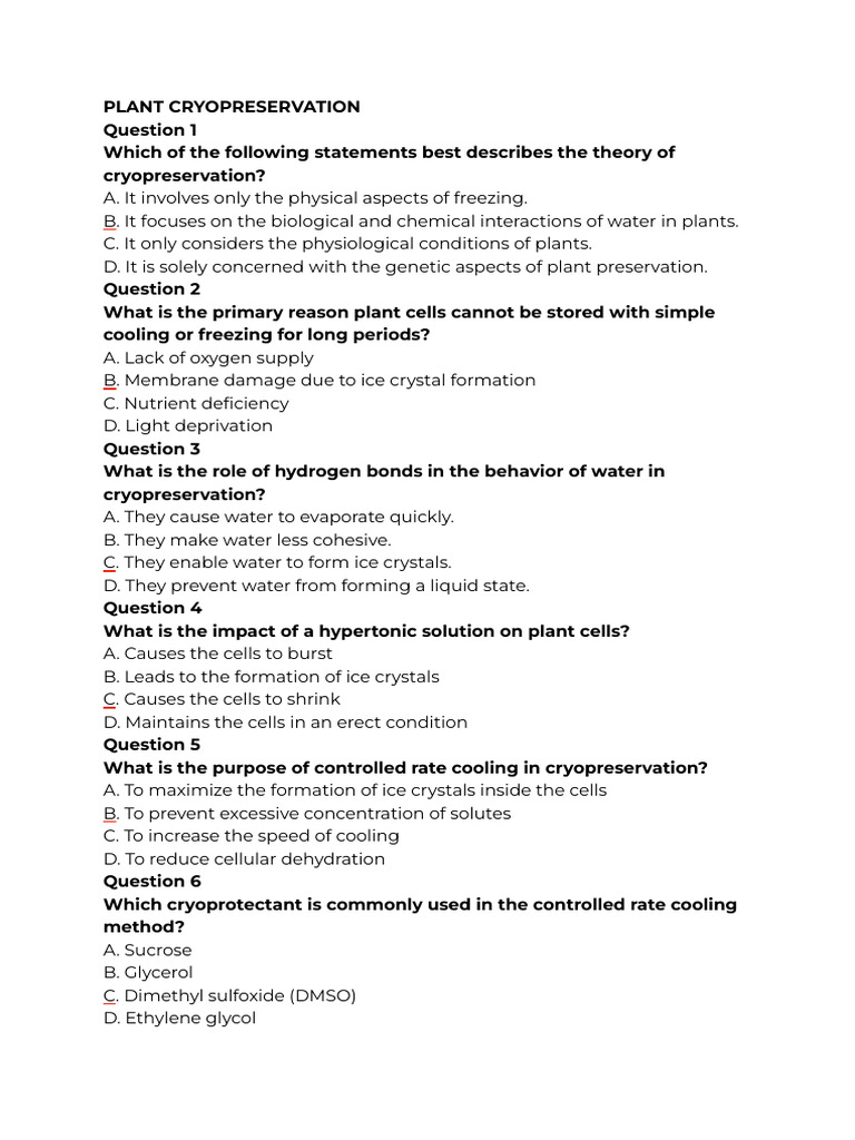 (PLANT BIOTECNOLOGY) Final Exam Review | PDF | Transformation (Genetics ...