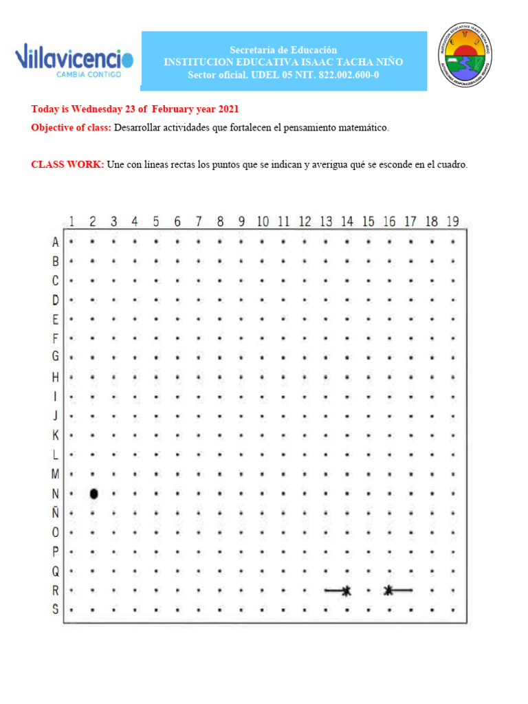 Actividad Escritura 04 de Marzo | PDF