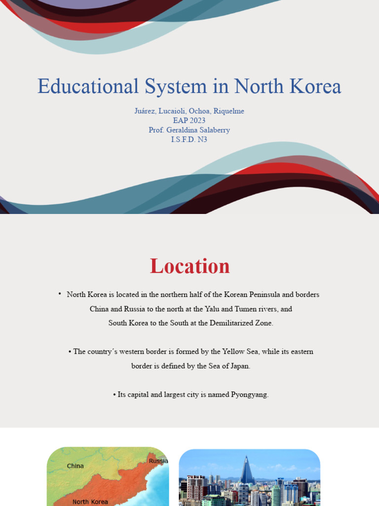 Educational System North Korea | PDF