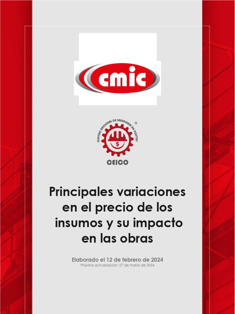 CEICO Informe Febrero 2024 | PDF | Precios | Valoración de inmuebles