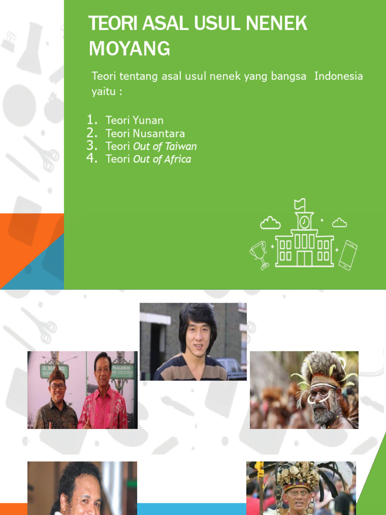 TEORI ASAL USUL NENEK MOYANG - ASep Muhammad SK - 2010722024 | PDF