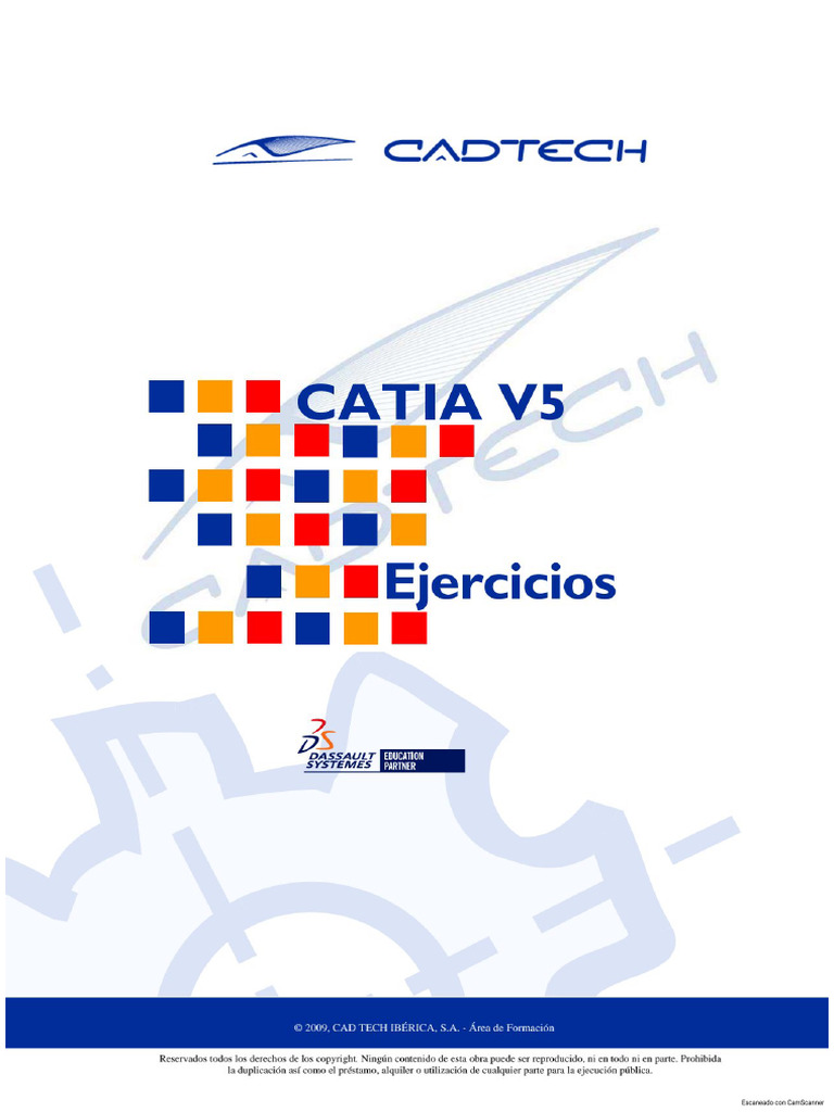 Manual Catia v5 Ejercicios | PDF