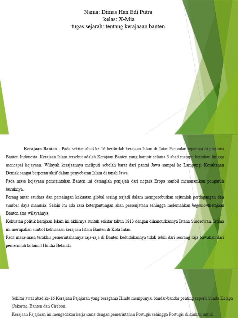 Sejarah Dimas Putra | PDF