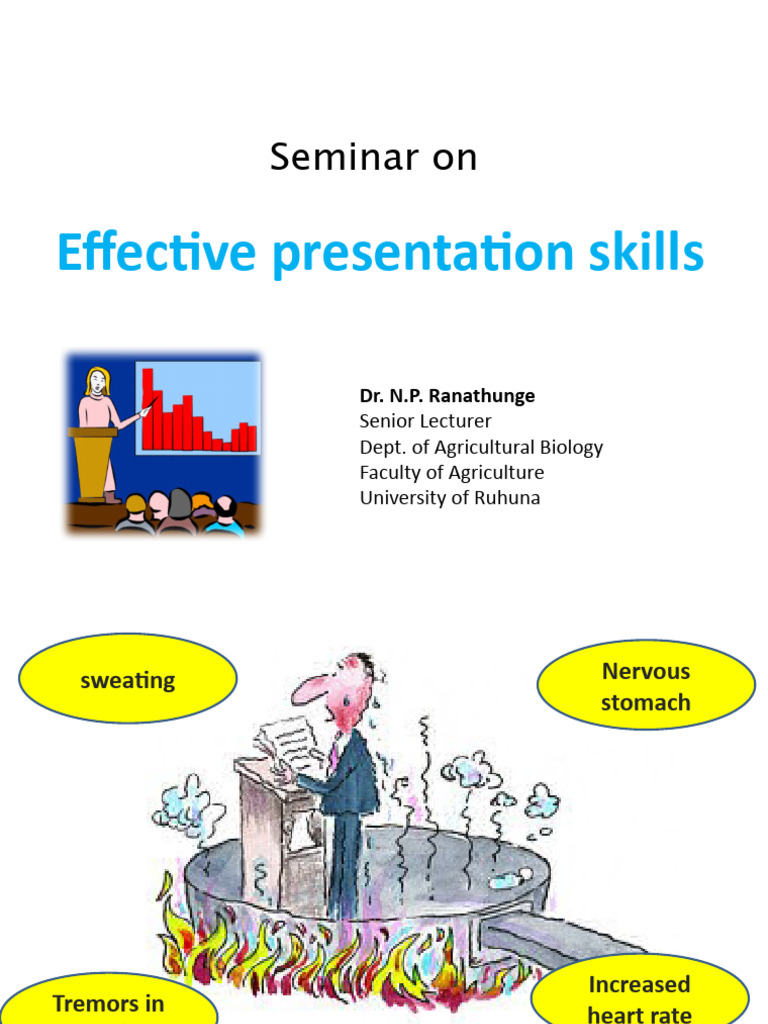 Effective Presentation Skills | PDF | Fear