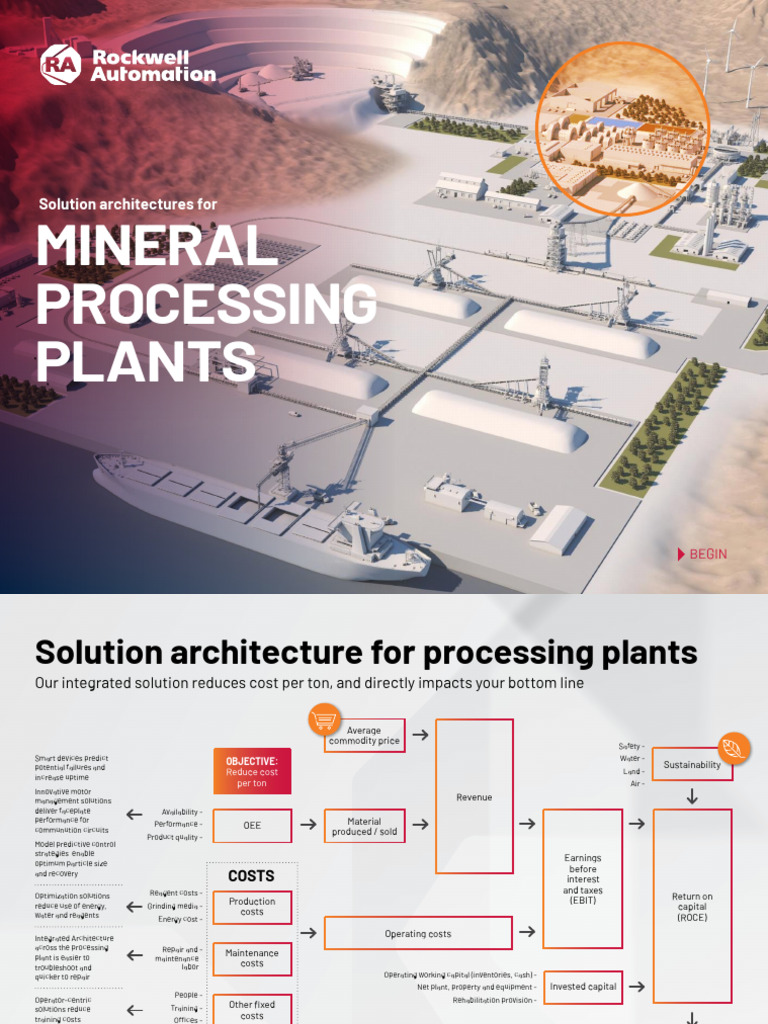 Architecture For Mineral Processing Plants Brochure | PDF | Computing