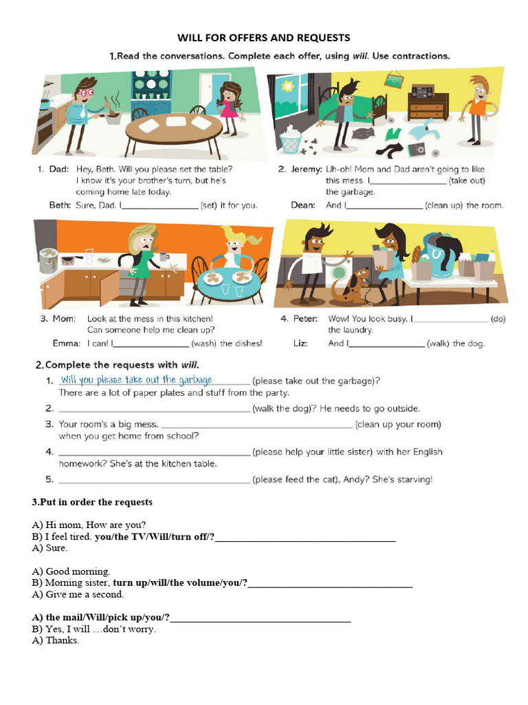 Will For Offers and Requests | PDF
