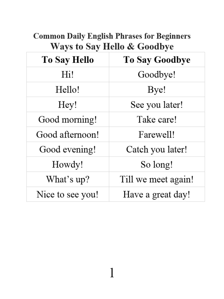 Daily English Conversations | PDF | Lunch