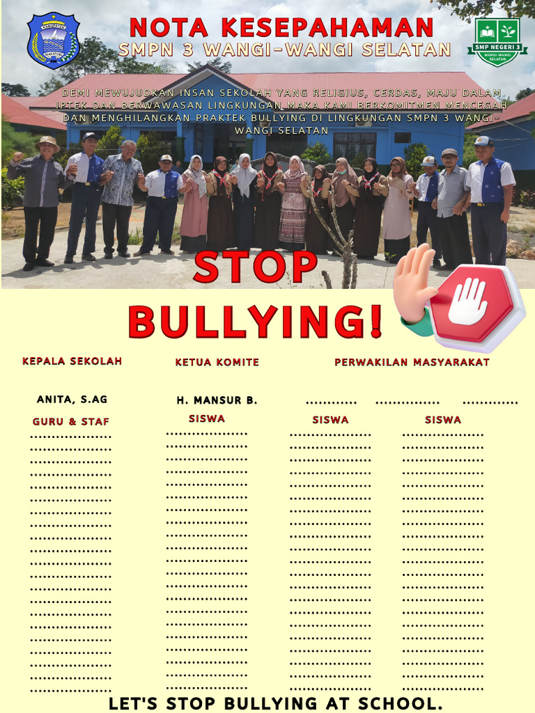 Poster Bullying | PDF