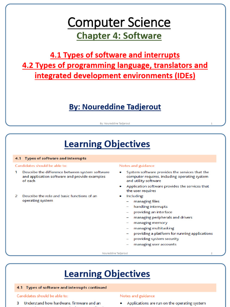 Chapter 4 Software | PDF | Operating System | Bios Chapter 4 Software | PDF | Operating System | Bios