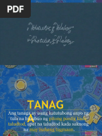 Tanaga-Filipino | PDF | Phonaesthetics | Rhyme