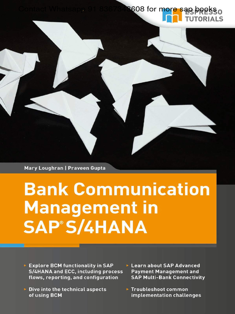 Bank Communication Management in SAP S4HANA | PDF