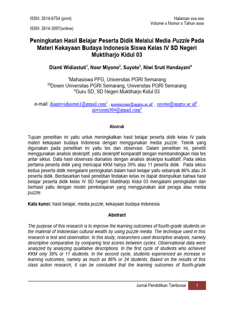 Artikel Dianti Widiastuti | PDF