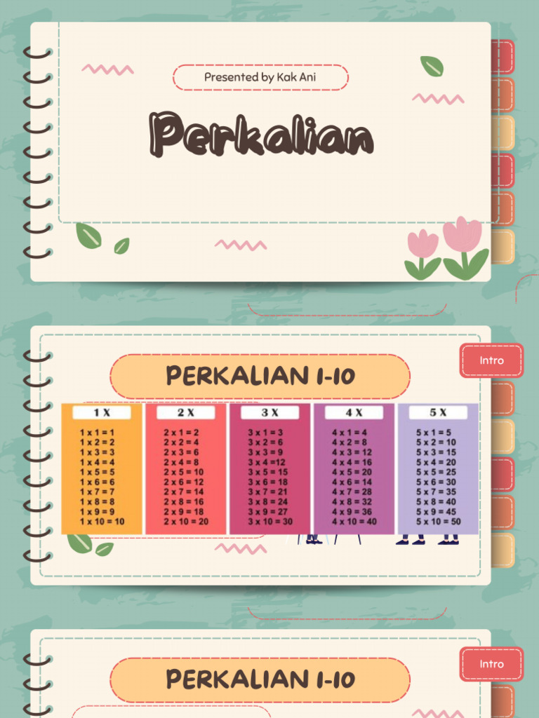 Perkalian | PDF