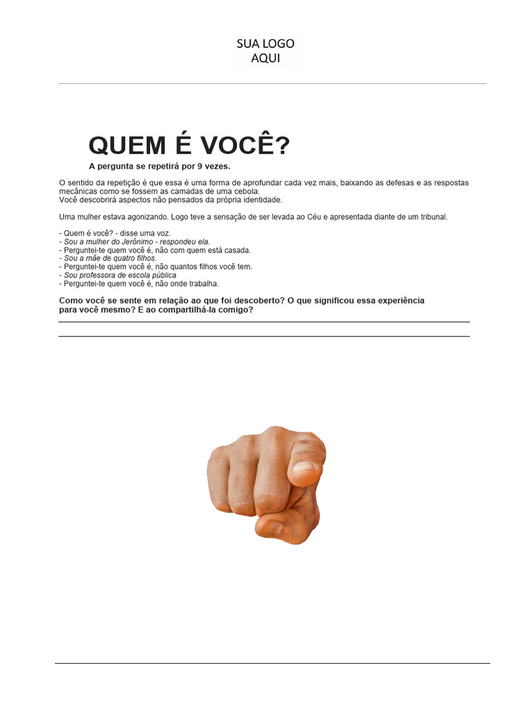 Quem e Voce | PDF
