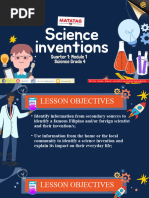 Science4 Q1 Week1 PPT MATATAG @edumaymay | PDF | Science | Cognition