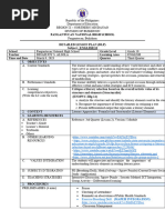 Sample Lesson Plan With Annotation For COT Indicators | PDF | Learning ...