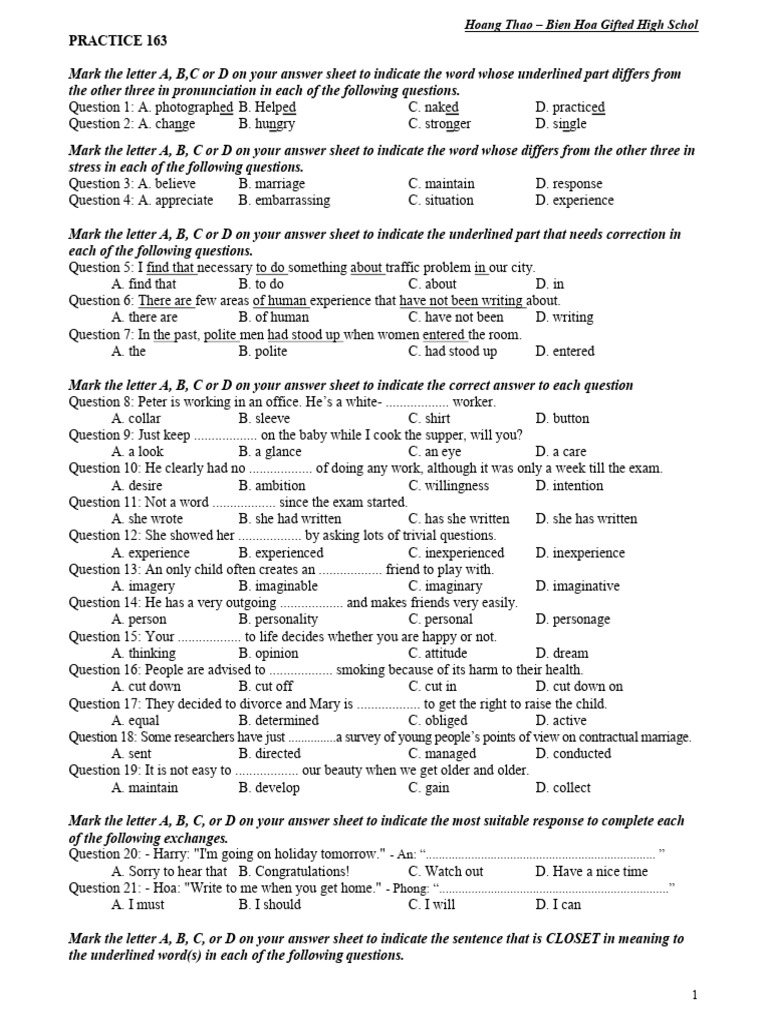 163 | PDF | Negotiation | Question