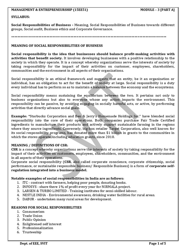 Me Mod3@Azdocuments - in | PDF | Entrepreneurship | Corporate Governance