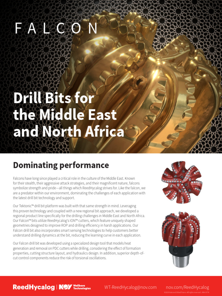 Falcon Drill Bit Flyer | PDF