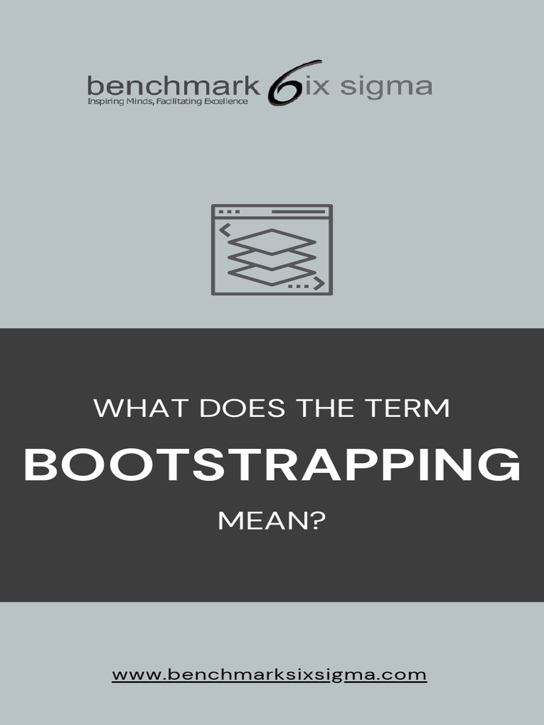 What Does The Term Bootstrapping Mean | PDF | Bootstrapping (Statistics) | Sampling (Statistics)