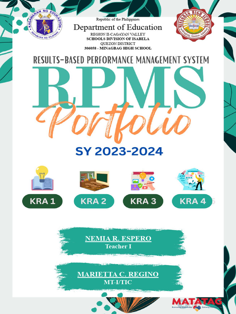 E-Rpms Portfolio | PDF | Learning | Pedagogy