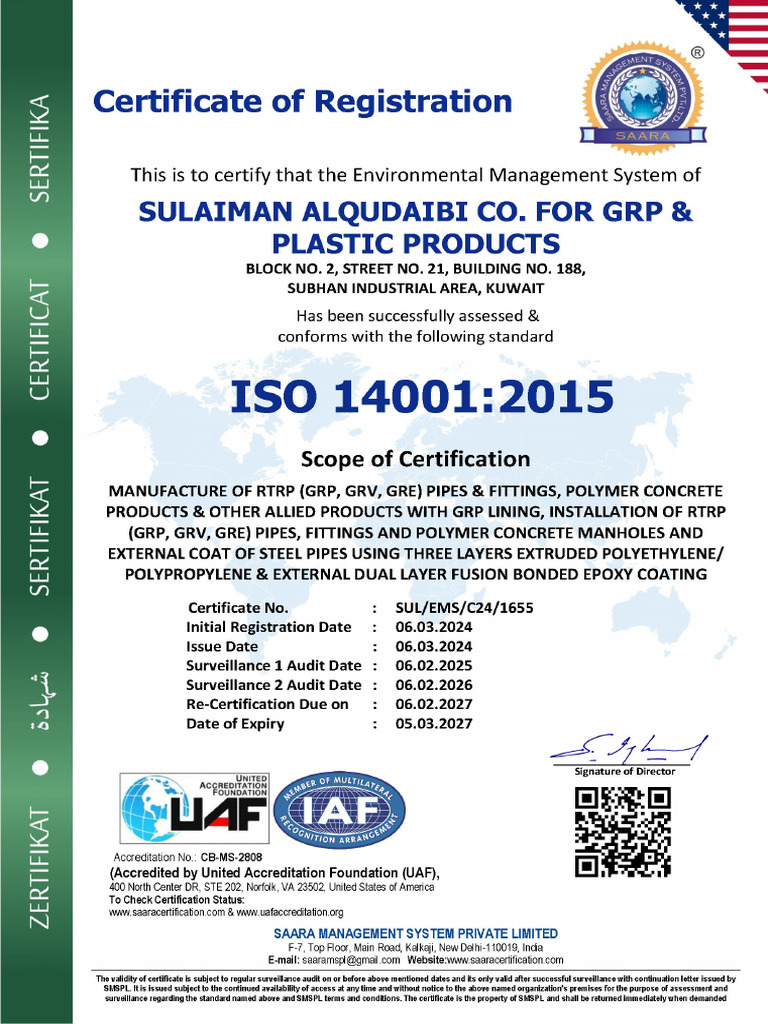 Iso 14001-2015 | PDF