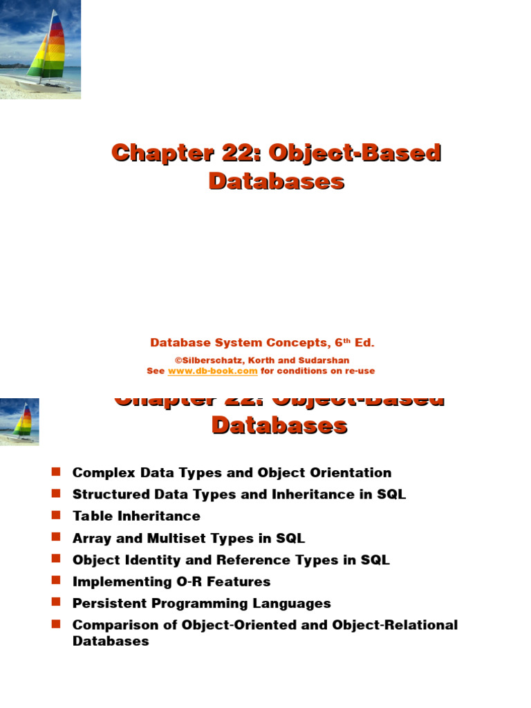 Unit-1-Object Based Databases | PDF | Databases | Sql