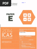 ICAS 2017 Math Year9-10 | PDF | Mathematics