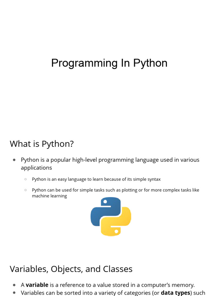 Python Ebook Pdf Data Type Parameter Computer Programming