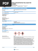 Safety Data Sheet: CIF Disinfectant Floor Cleaner | PDF | Occupational ...