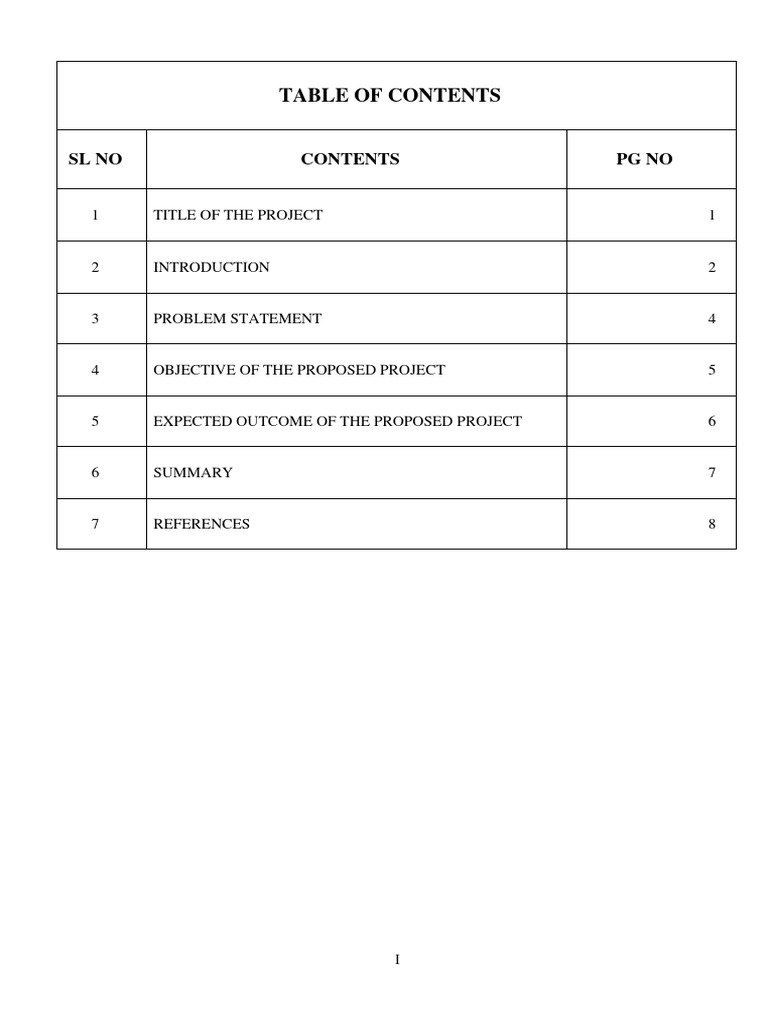 Synopsis First Page-2 | PDF