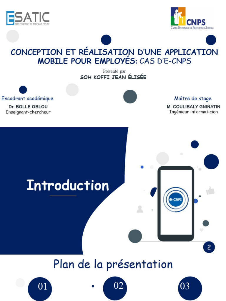 Application Mobile Hybride pour e-CNPS | PDF | Application | Informatique