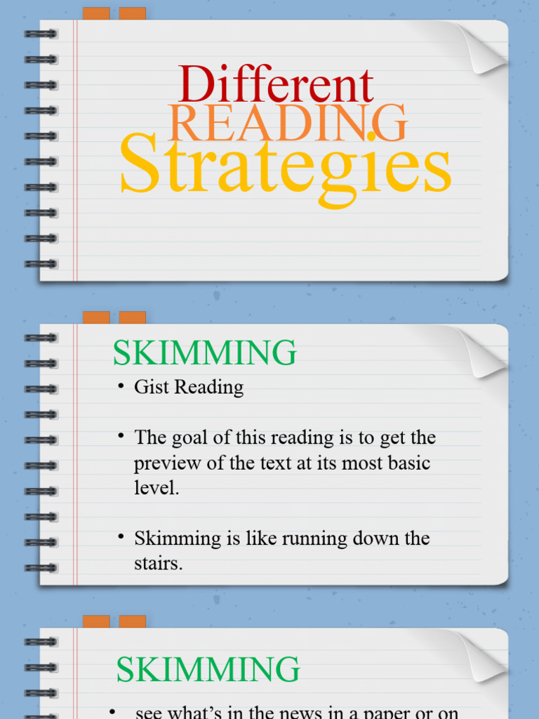 Grade 7 Reading Strategies | PDF