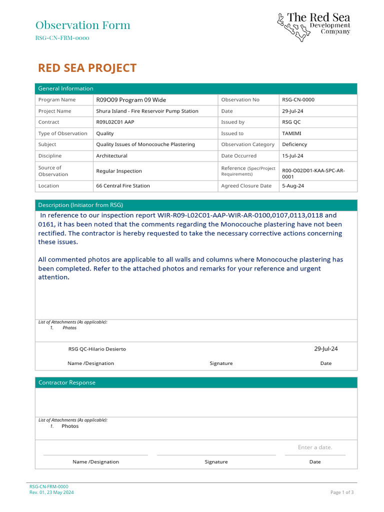 RSG CN FRM Monocouche | PDF