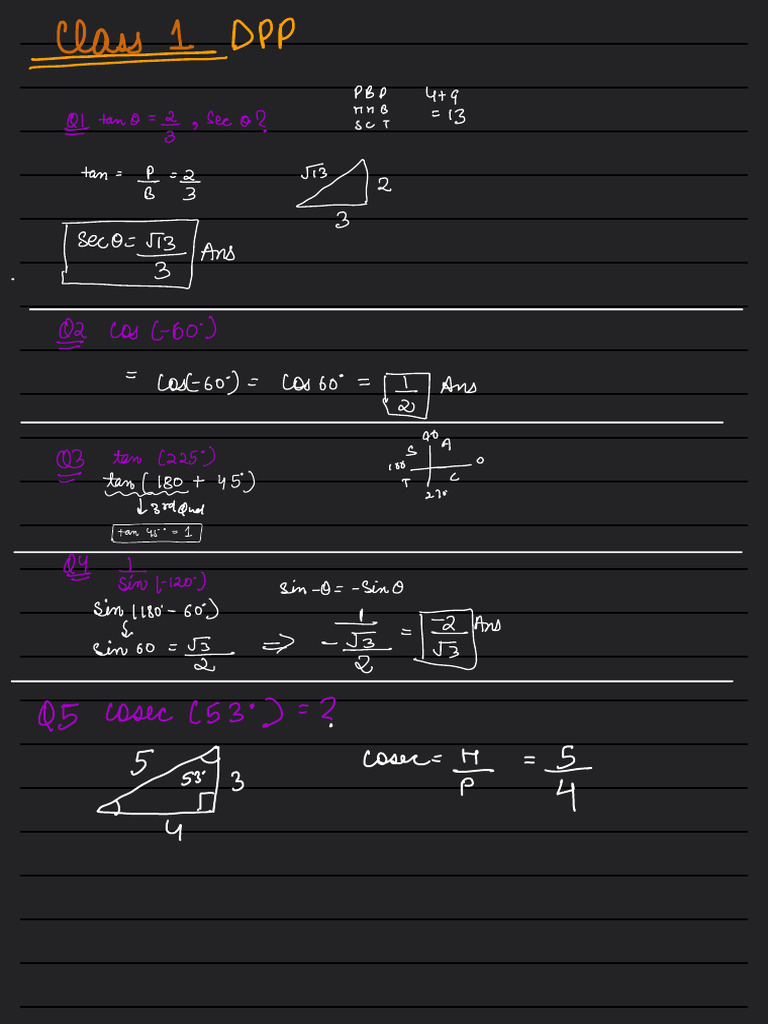 Basic Maths DPP 1 | PDF