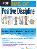 Positive Discipline | PDF | Teachers | Applied Psychology