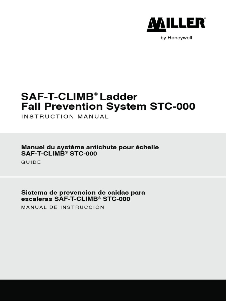 MF Product-Literaturefirst240 Saf-T-Climb Manual | PDF | Science ...