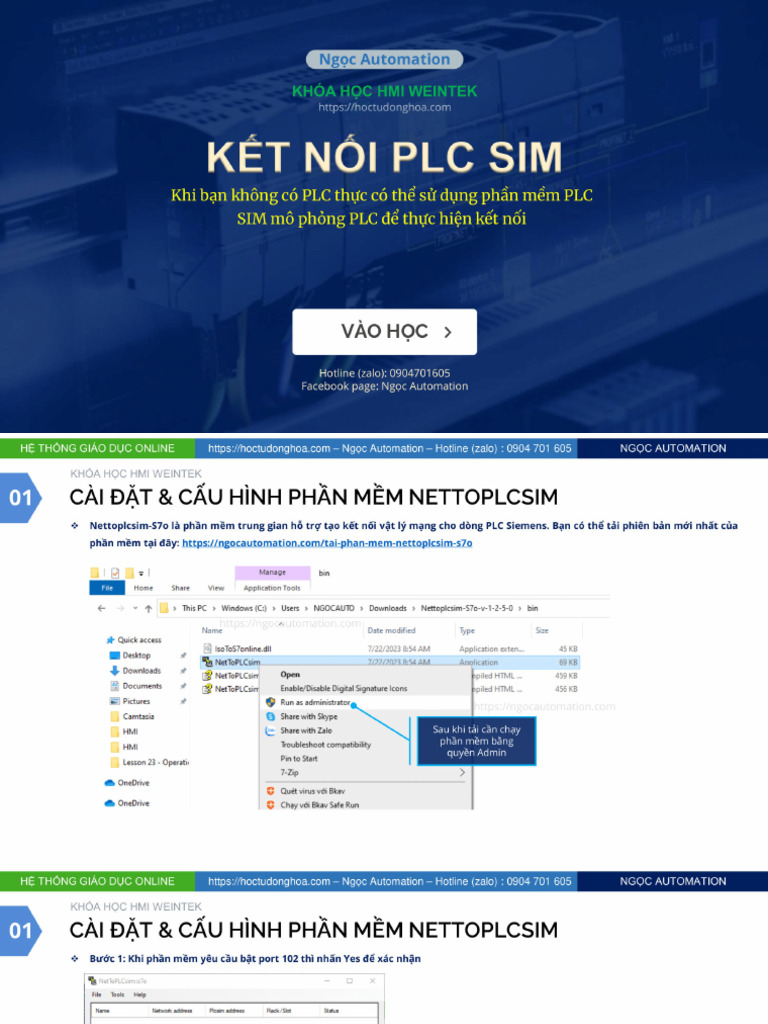 Lesson 4 S71200 PLCSIM Connect | PDF