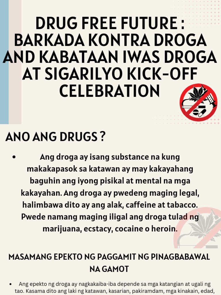 Drug Free | PDF