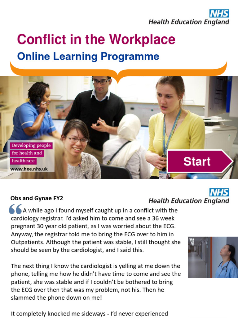 Conflict | PDF | Nursing | Stress (Biology)