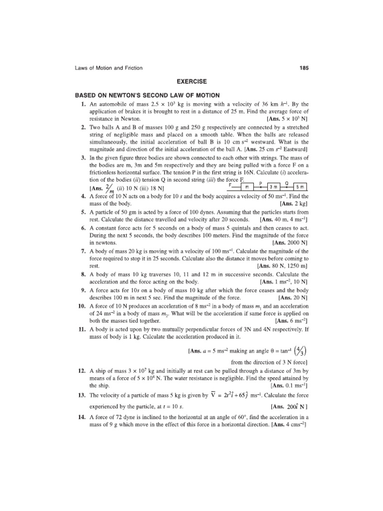 Xi Laws of Motion | PDF